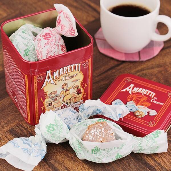 オンラインストア限定 キオストロ アマレッティ クラシック キューブ缶 50g - カルディコーヒーファーム オンラインストア