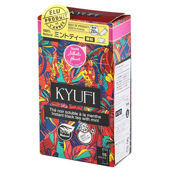KYUFI インスタントブラックミントティ（微糖） 15p【オンラインストア限定アウトレット】 - カルディコーヒーファーム オンラインストア
