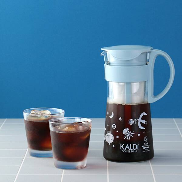 水出し珈琲ポット5杯用 600ml（ブルーグレー） - カルディコーヒーファーム オンラインストア