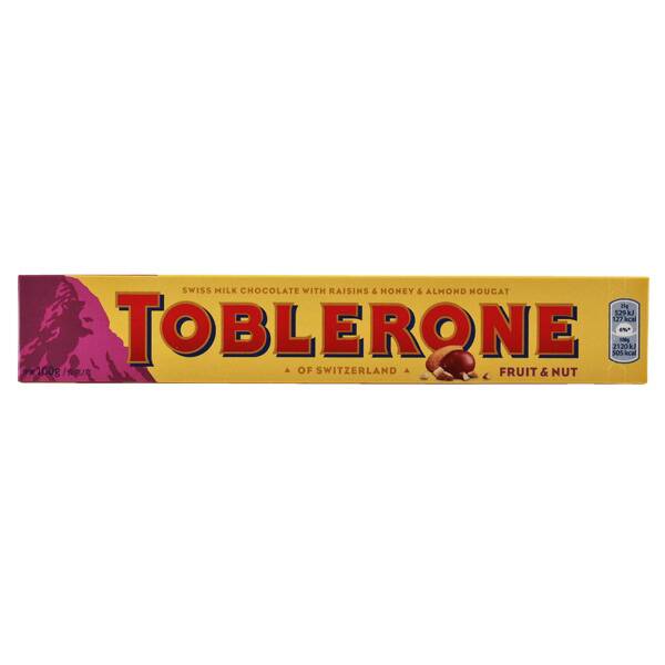 トブラローネ フルーツ&ナッツ 100g - カルディコーヒーファーム オンラインストア