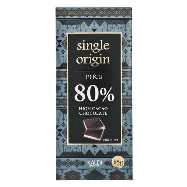 シングルオリジンチョコレート ペルー80％ 85g - カルディコーヒーファーム オンラインストア
